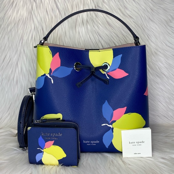 kate spade | Bags | Kate Spadelemon Zest Eva Bucket Bag Wallet | Poshmark